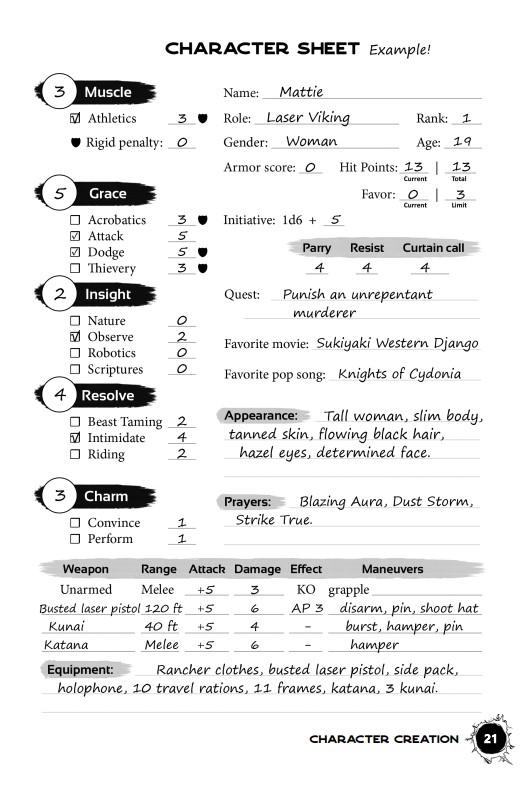 the-calling-character-creation-example – Storytelling and Gaming